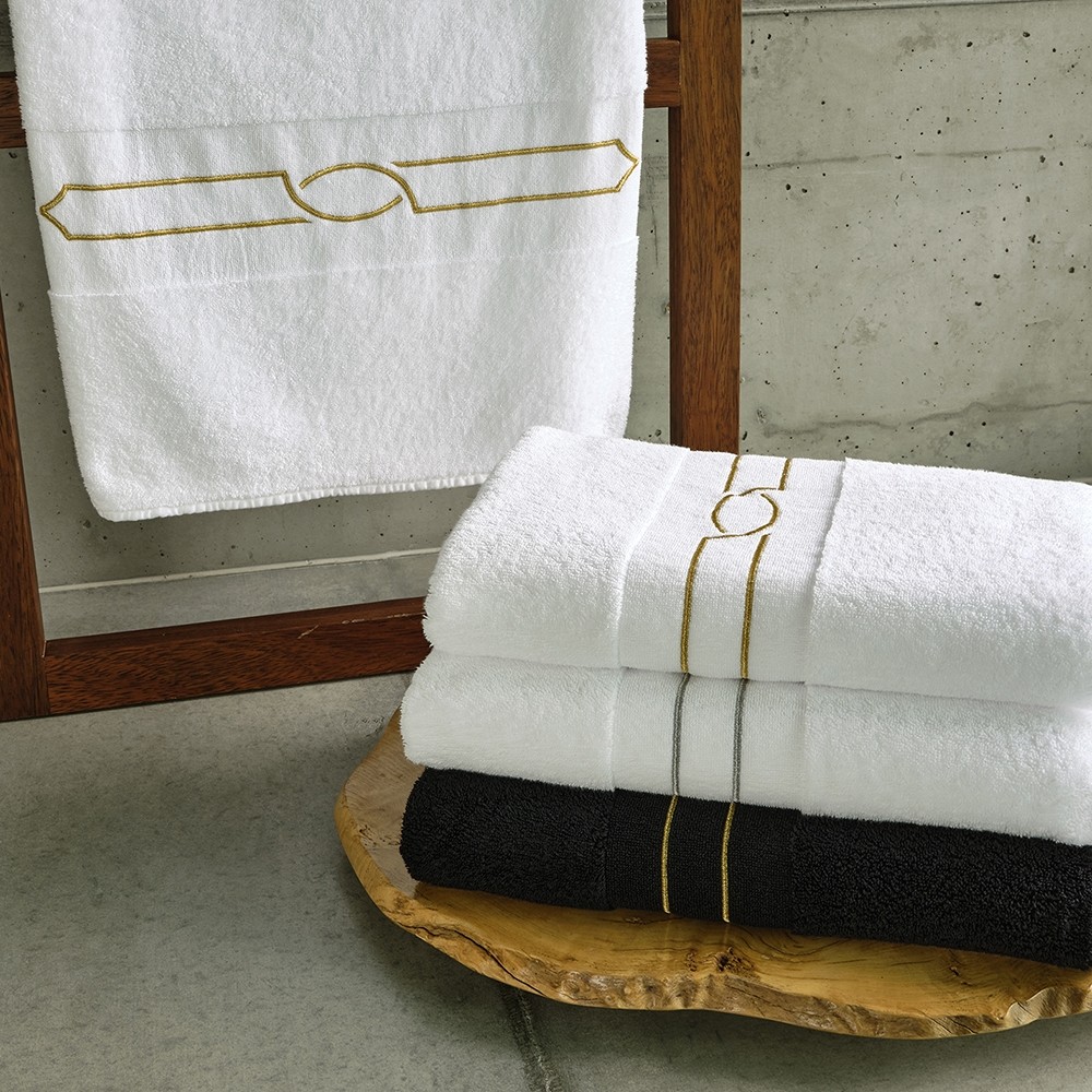 Abyss Habidecor Cluny Embroidered Towels | J Brulee Home