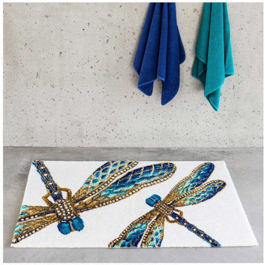 Dragonfly Design Rug - Abyss Habidecor Felitsa