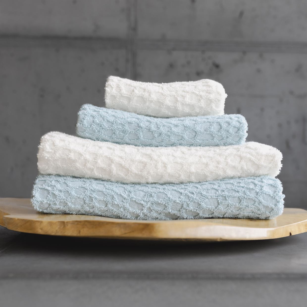 Abyss Lodge Towels - Sculptured Giza Cotton Luxury