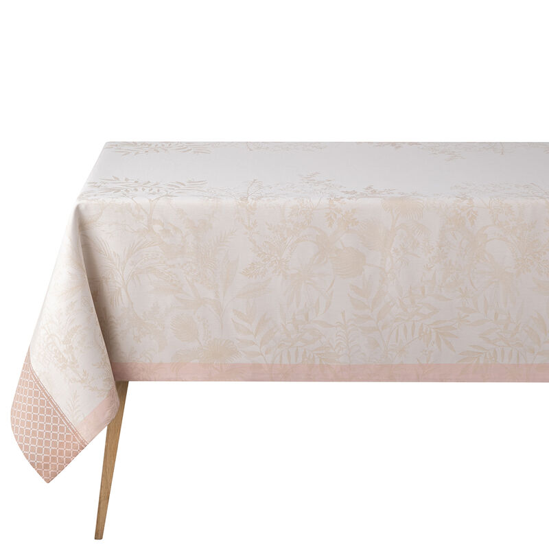 Le Jacquard Francais Jardin d'Eden Beige Table Linens