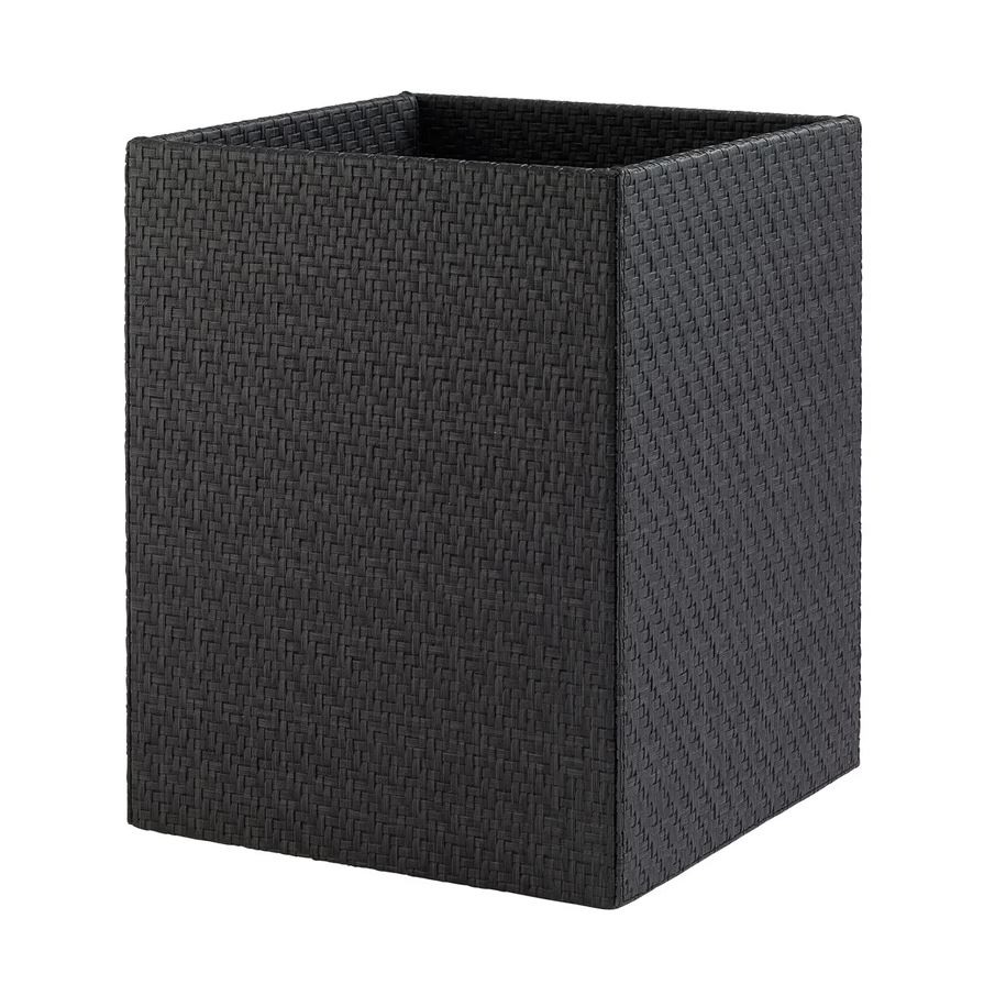 Bodrum Black Wicker Bath Collection: Modern Durability Meets Classic Design