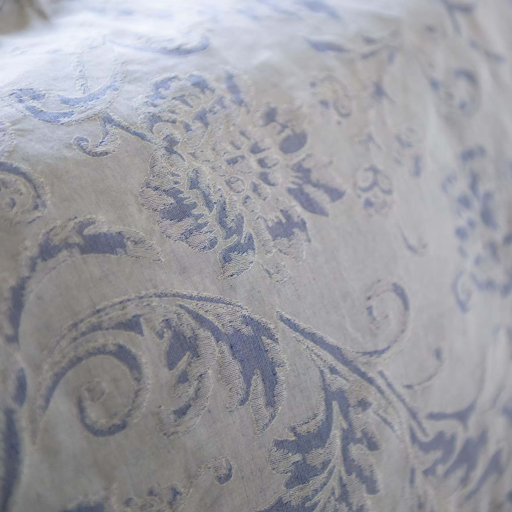 St Geneve Willow Lapis Blue Floral Bedding Set