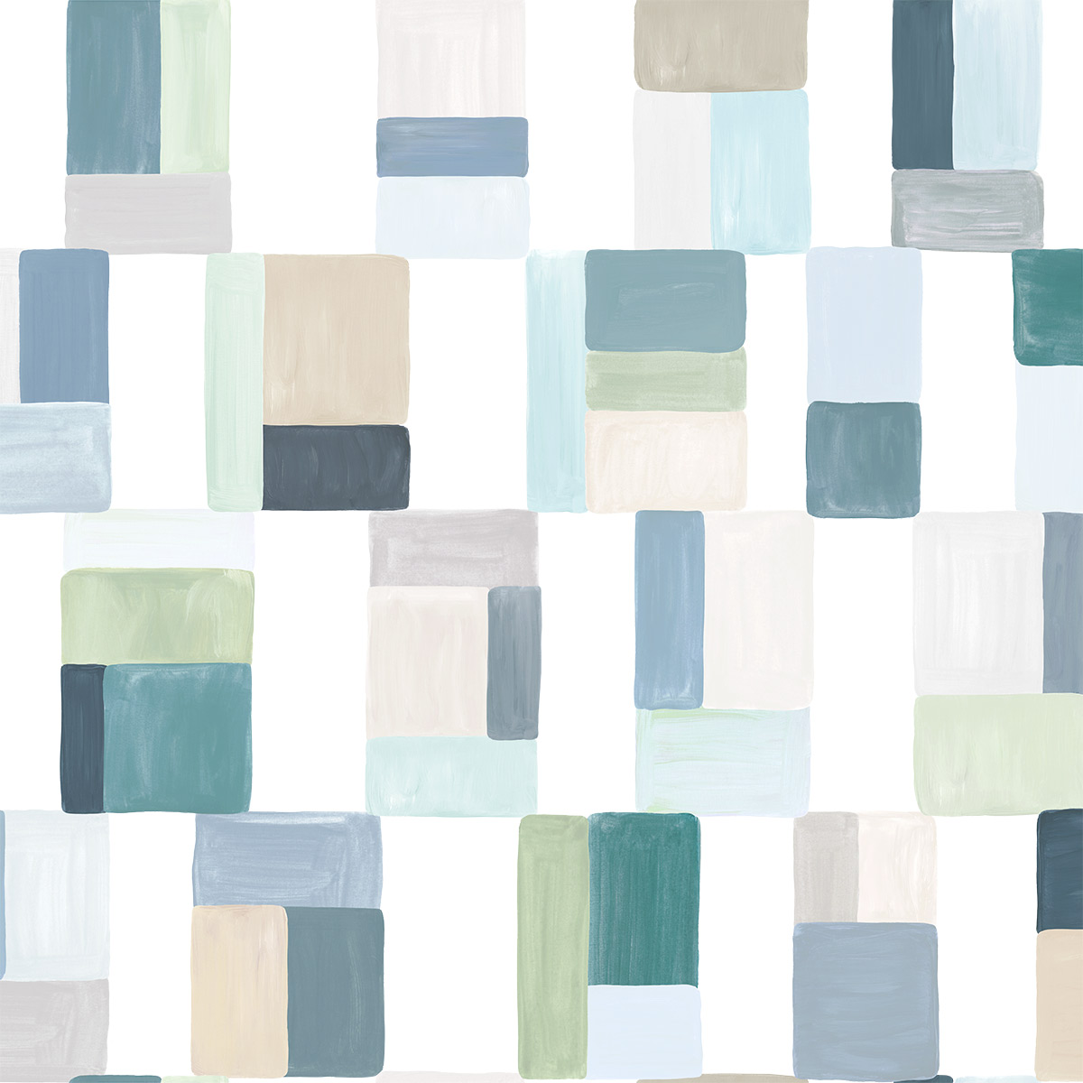 Colorful Brushstroke Block Pattern Duvet Covers & Bedding - Schlossberg ...