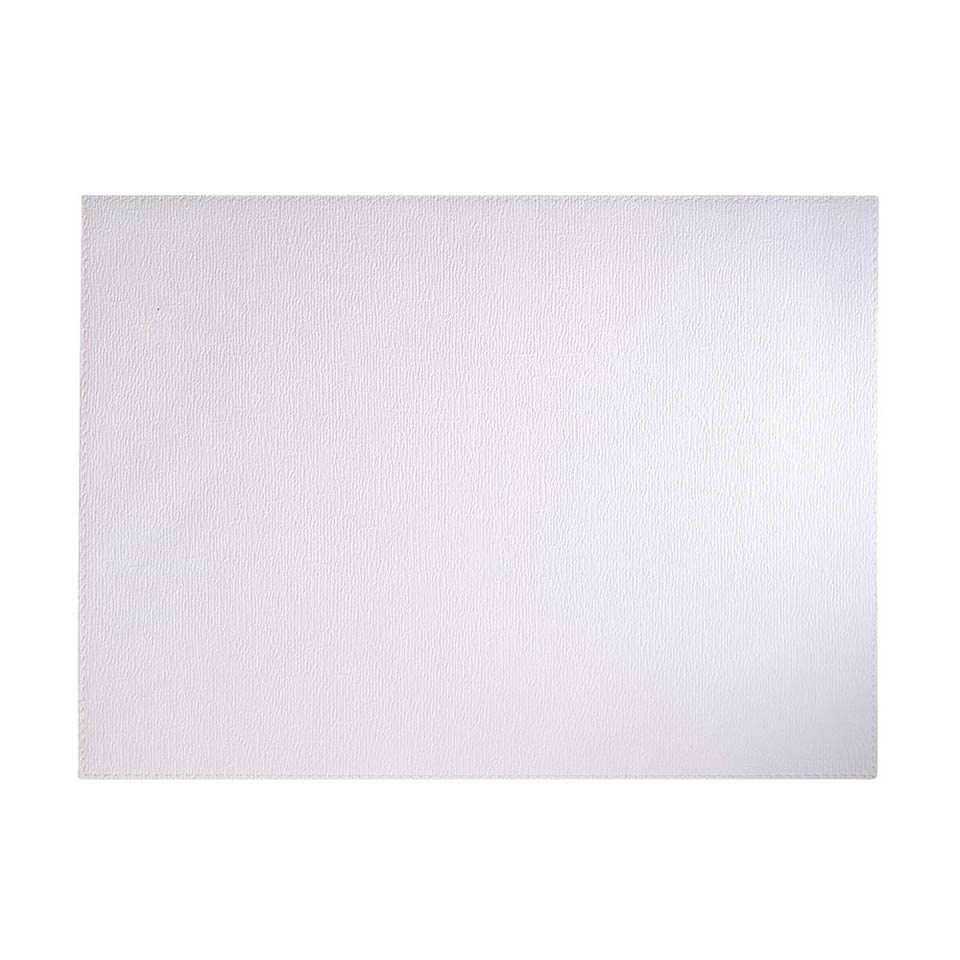 Bodrum Presto Pure White Rectangle Easy Care Placemats - Set of 4