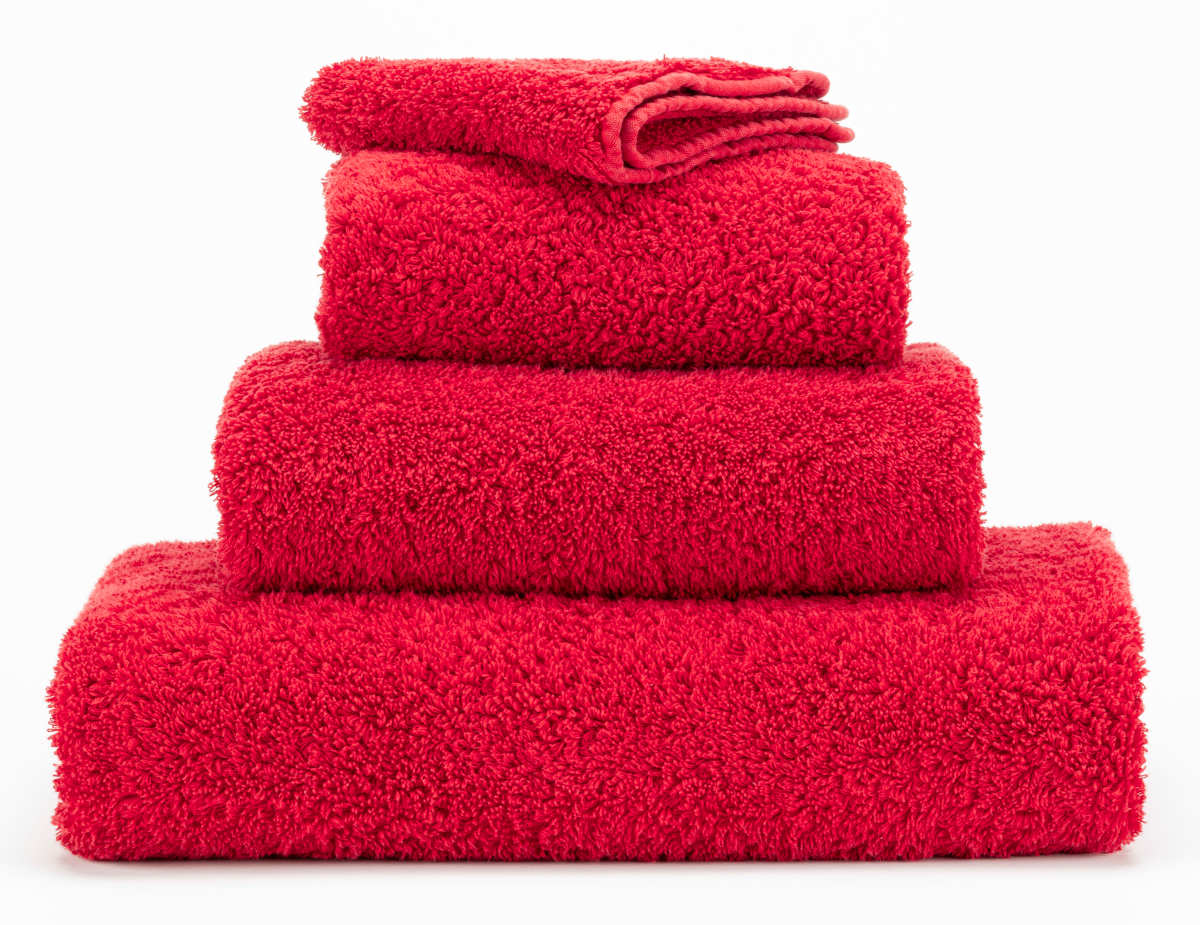 Abyss Super Pile Towels Carmin Red Color 564 | J Brulee Home