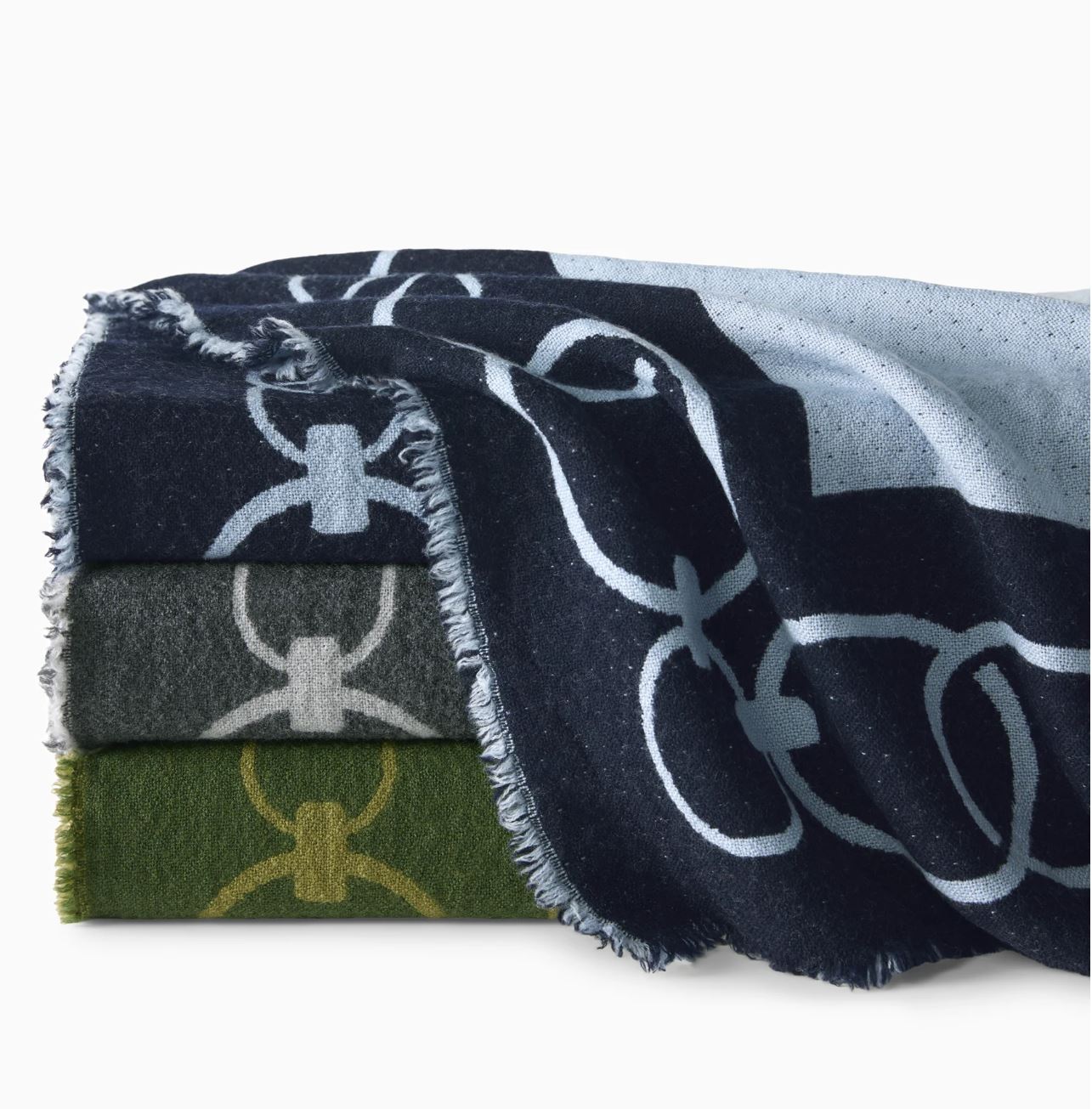 Soft Merino Wool Throws - Sferra Eterna | J Brulee Home