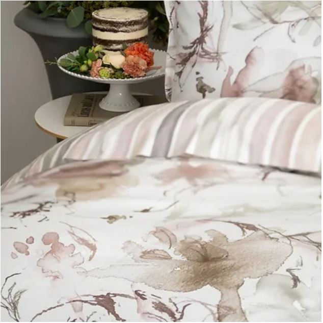 Rose Tea Floral Bedding. St Geneve Celine | J Brulee Home