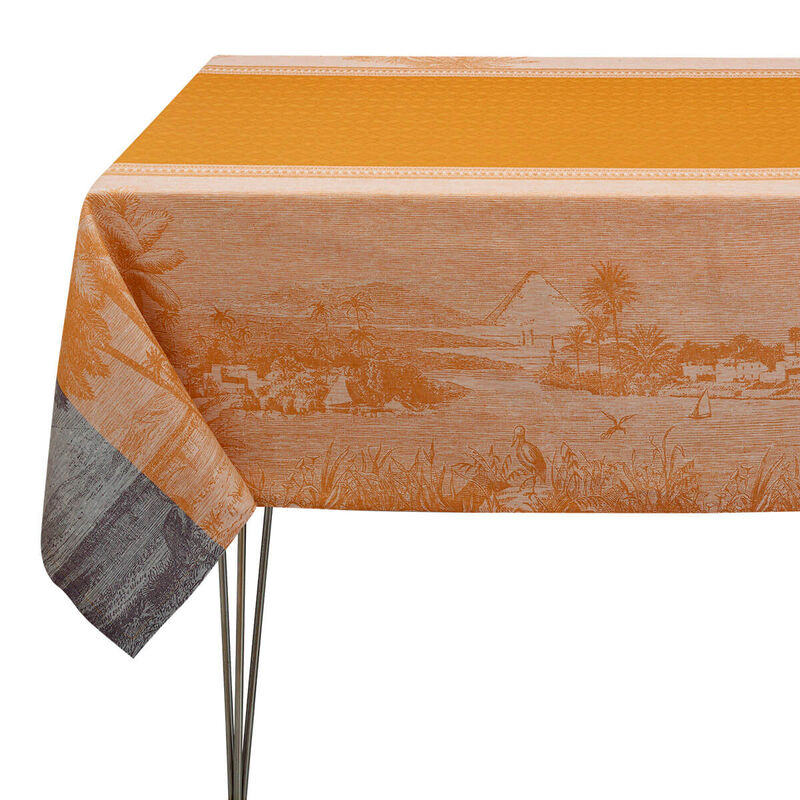 Le Jacquard Francais Croisiere sur le Nil Desert Table Linens | J Brulee