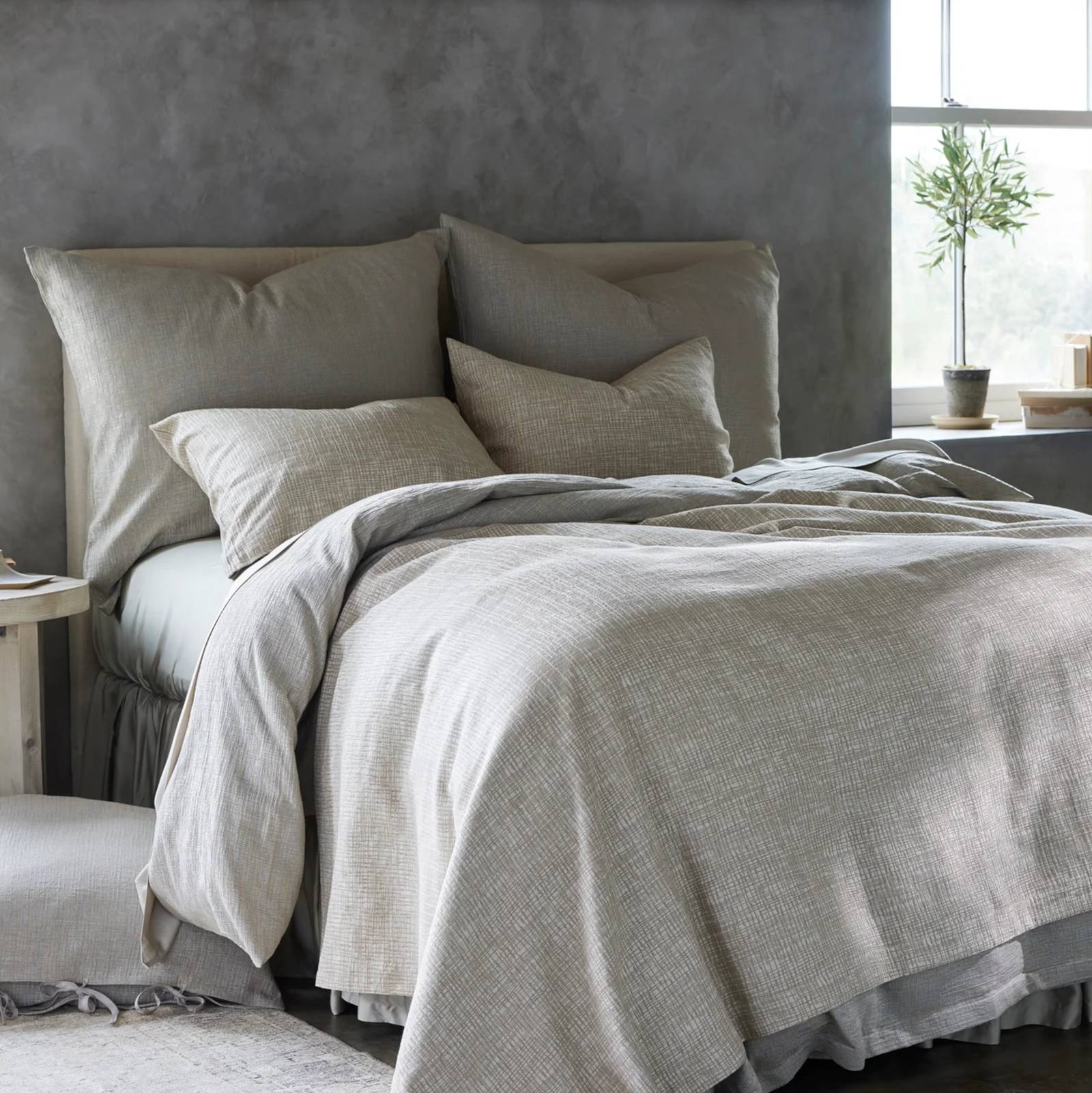 Sharif Bedding - Tweed-Style Silk Cotton Comfort