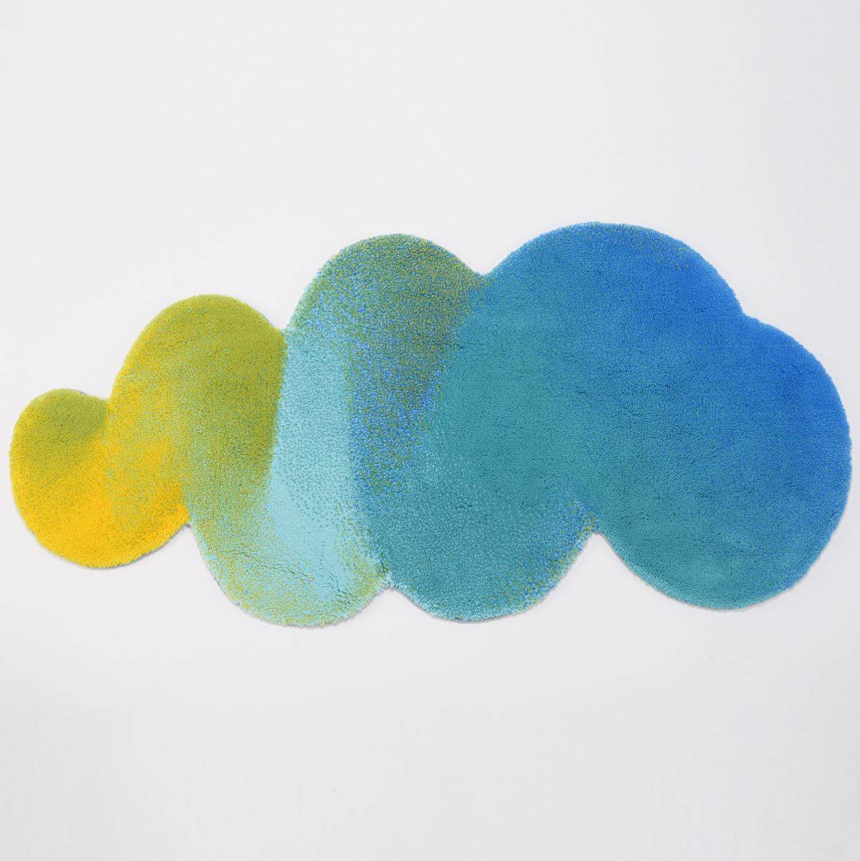 Odity Abstract Bath Rug - Vibrant Cotton Comfort