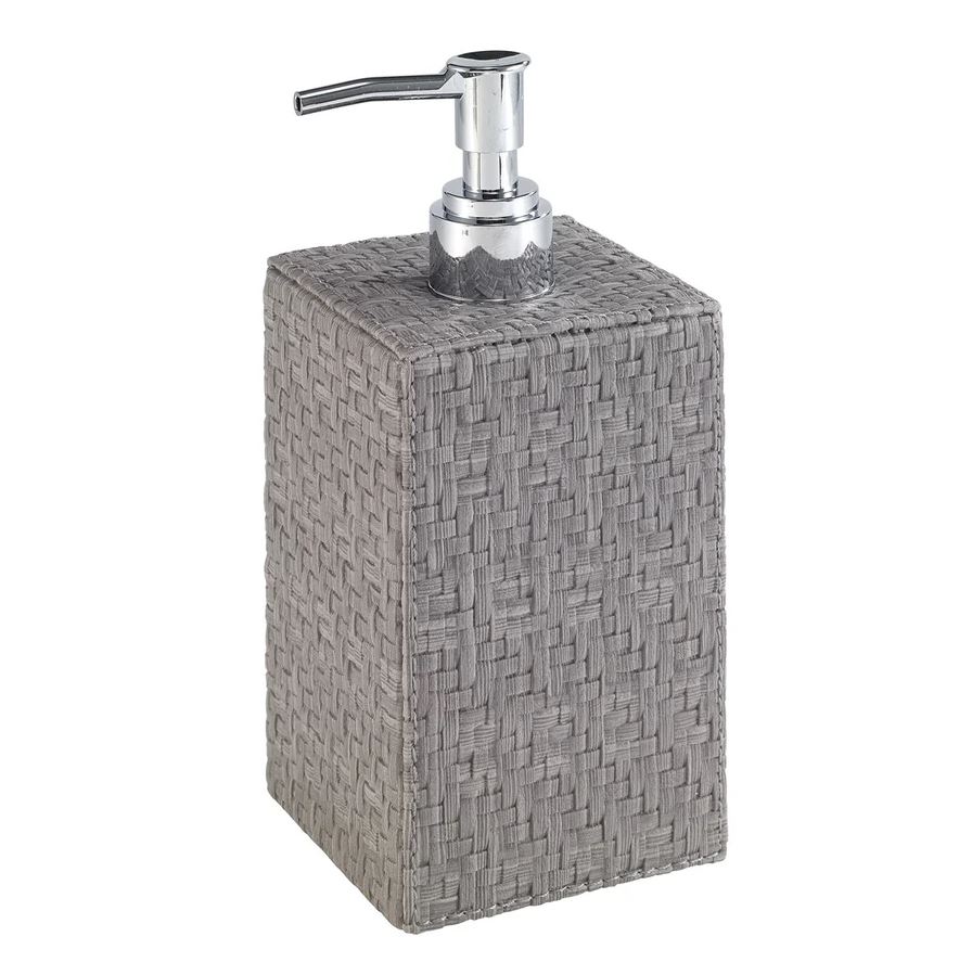 Bodrum Gray Wicker Bath Collection: Elegant & Durable