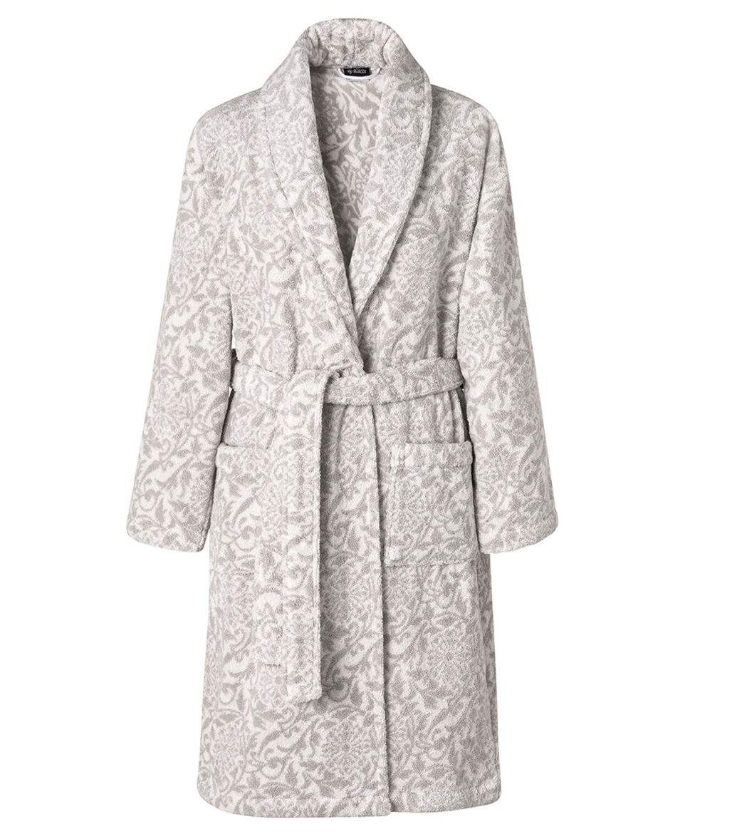 Charme Grey Bath Robe - Soft, Elegant, and Durable Luxury