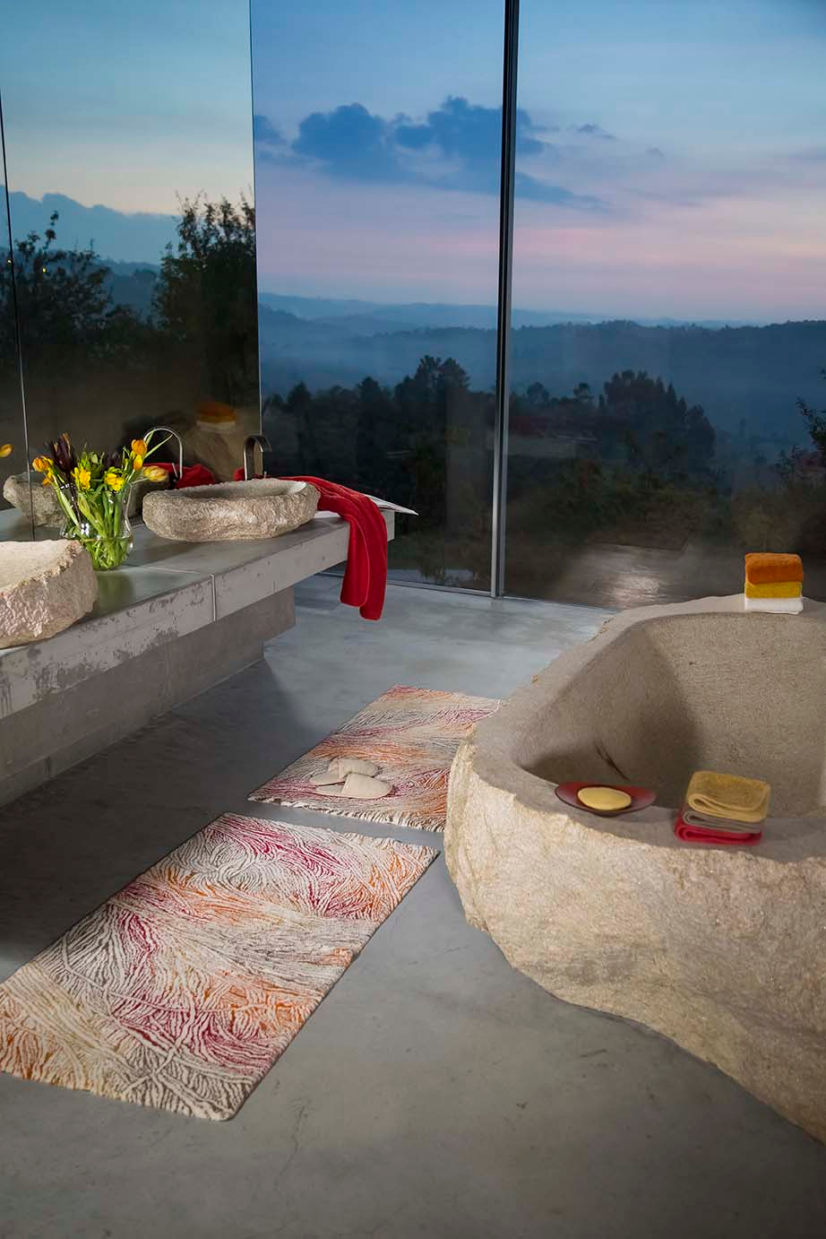 Abyss Habidecor Bath Rug - Curry | J Brulee Home