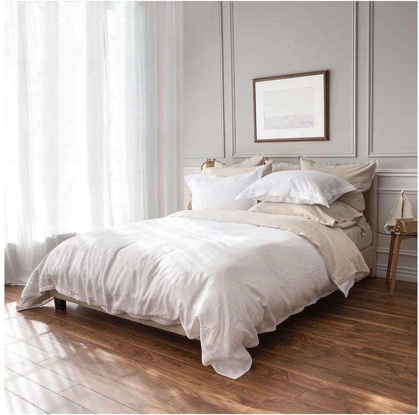 Italina Linen Sheets & Bedding - St Geneve Nicola