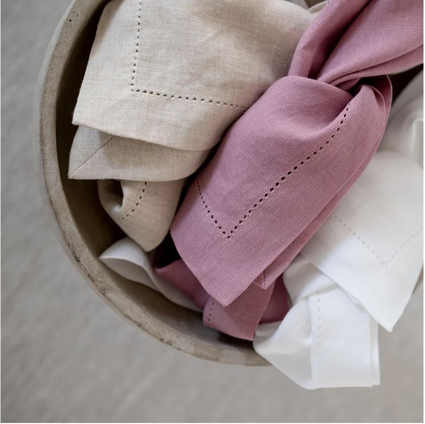 St Geneve Nicola Linen Table Linens | J Brulee Home