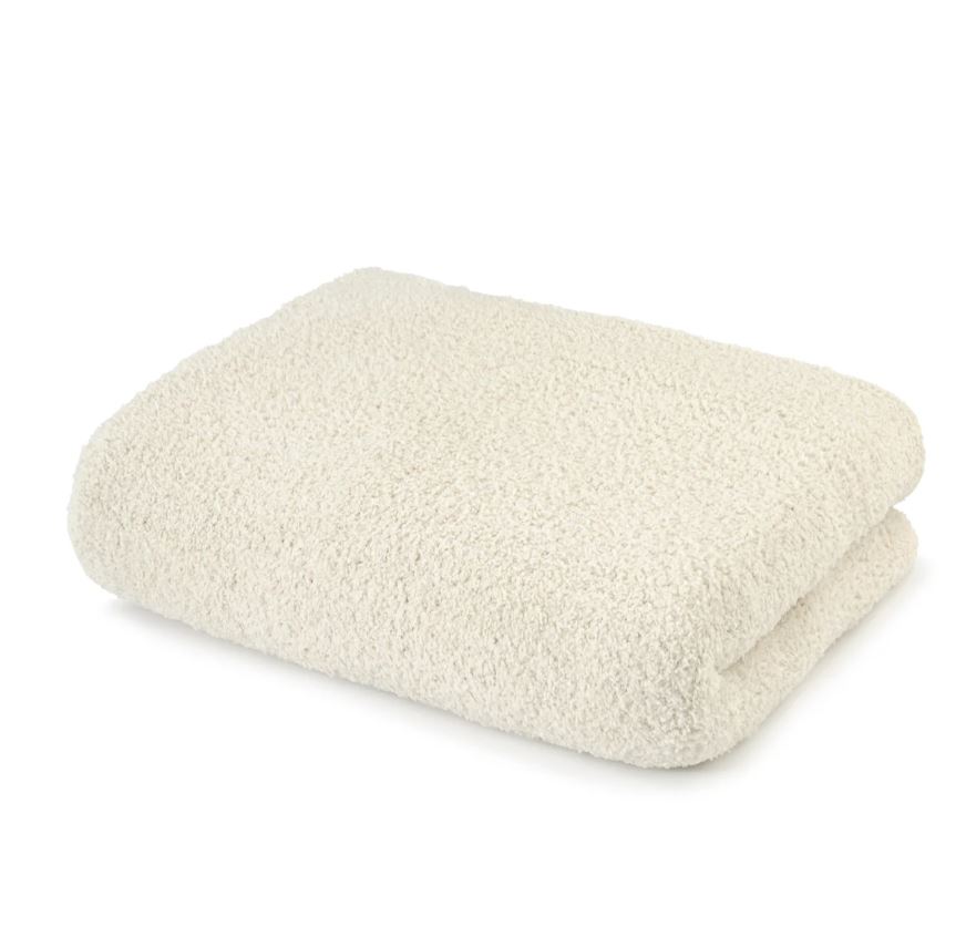 Kashwére Linen Color Throw - Soft, Washable Luxury