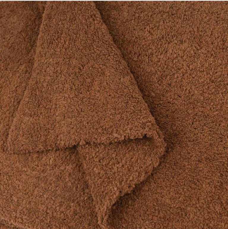 Kashwere Sienna Throw: Warmth in Rusty Red-Brown
