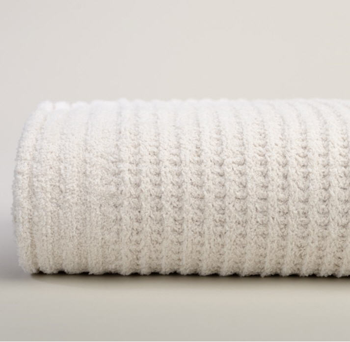 Malt Waffle Weave Throw Blanket - Kashwere | J Brulee Home