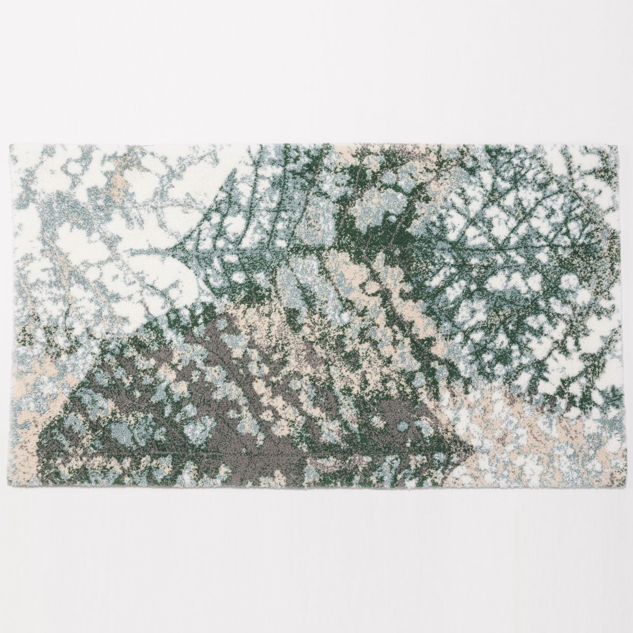 Monoke Bath Rug - Abstract Cotton Luxury from Portugal