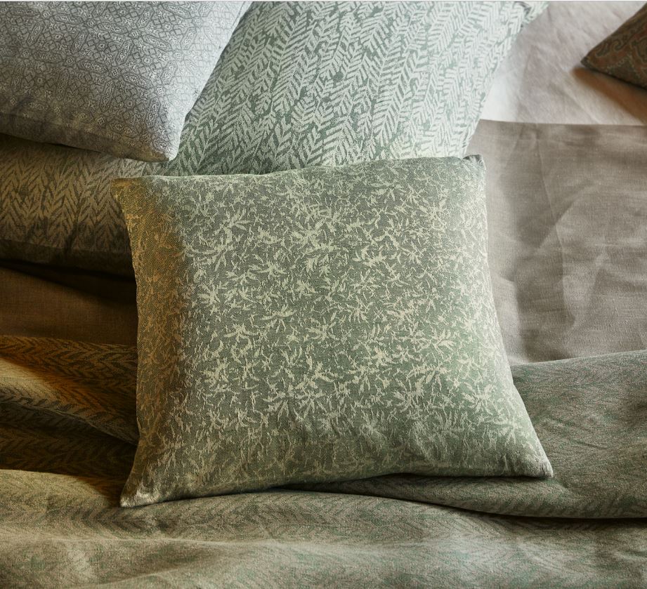 Leitner Pampas Pattern Linen Bedding & Table Linens - J Brulee