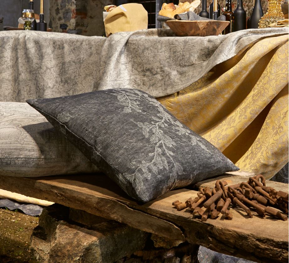 Leitner Rama Linen Bedding & Table Linens - Leitner at J Brulee
