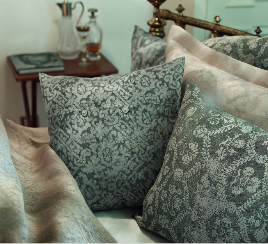 Leitner Ranna Linen Bedding & Table Linens - Leitner at J Brulee