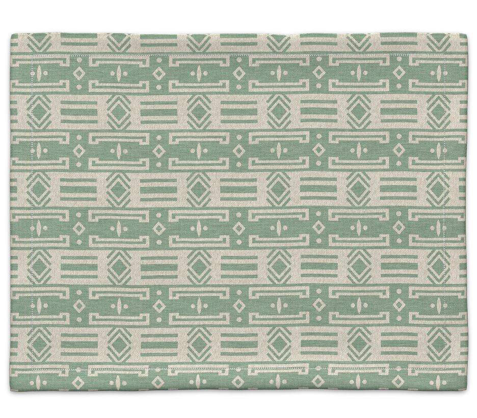 Leitner Serape Linen Bedding & Table Linens - Leitner at J Brulee