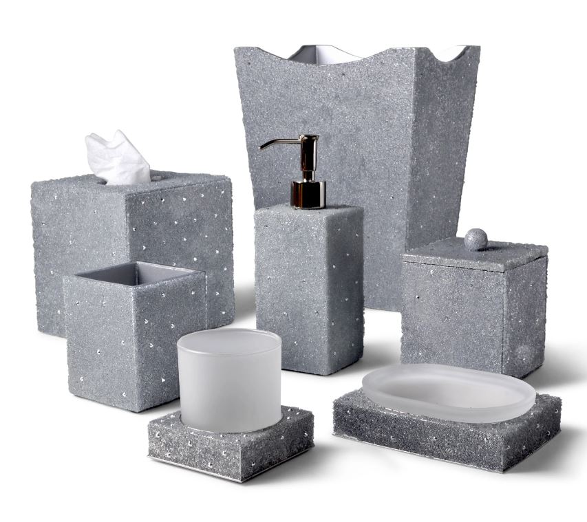 Mike & Ally Valletta Gold or Silver Bath & Home Sets | J Brulee Home