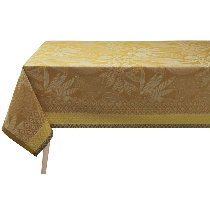 Le Jacquard Francais Nature Sauvage Yellow Table Linens | J Brulee