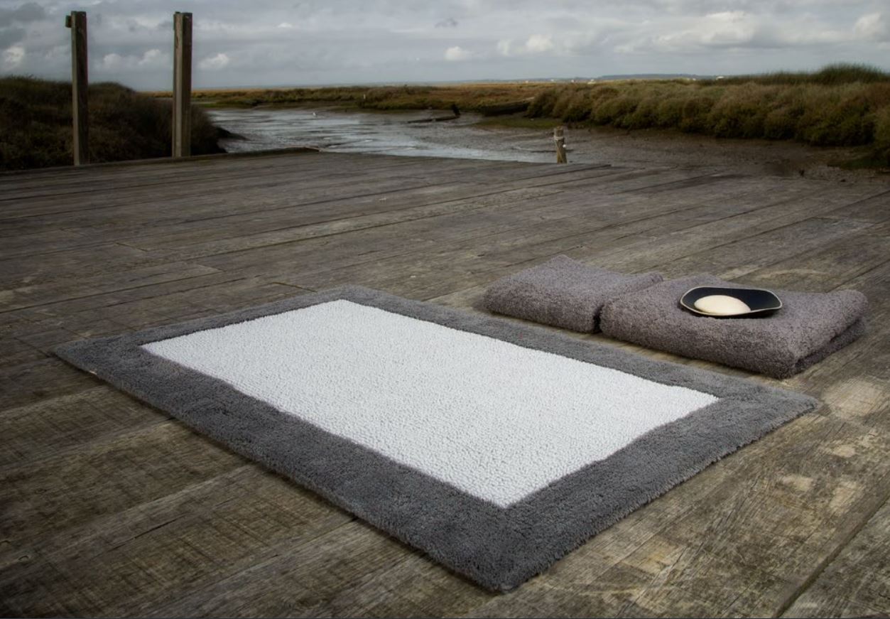 Abyss Habidecor Origine Two Color Bath Rugs | J Brulee Home