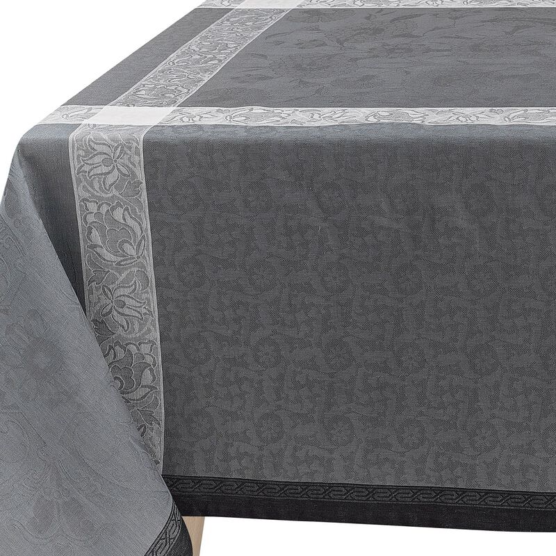Le Jacquard Francais Ottomane Slate Table Linens | J Brulee