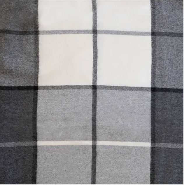 St Geneve Mika Plaid Baby Alpaca Throw | J Brulee Home