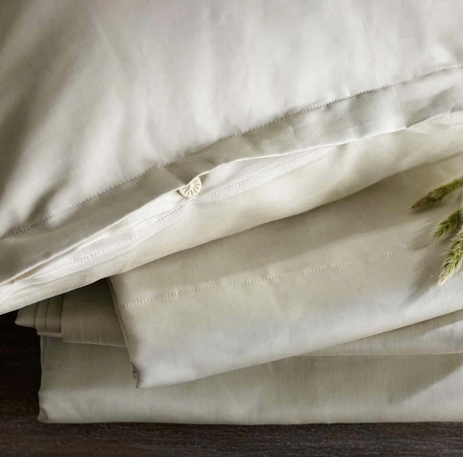 SDH Purists Linen Plus Bedding - Linen & Cotton Sateen
