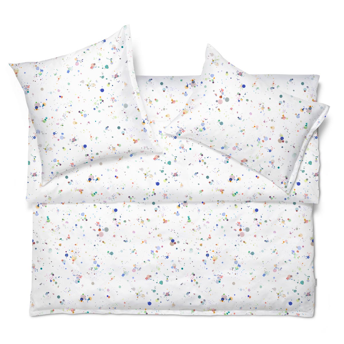 Colorful Spatter Pattern Duvet Covers & Bedding - Schlossberg Fine Blanc