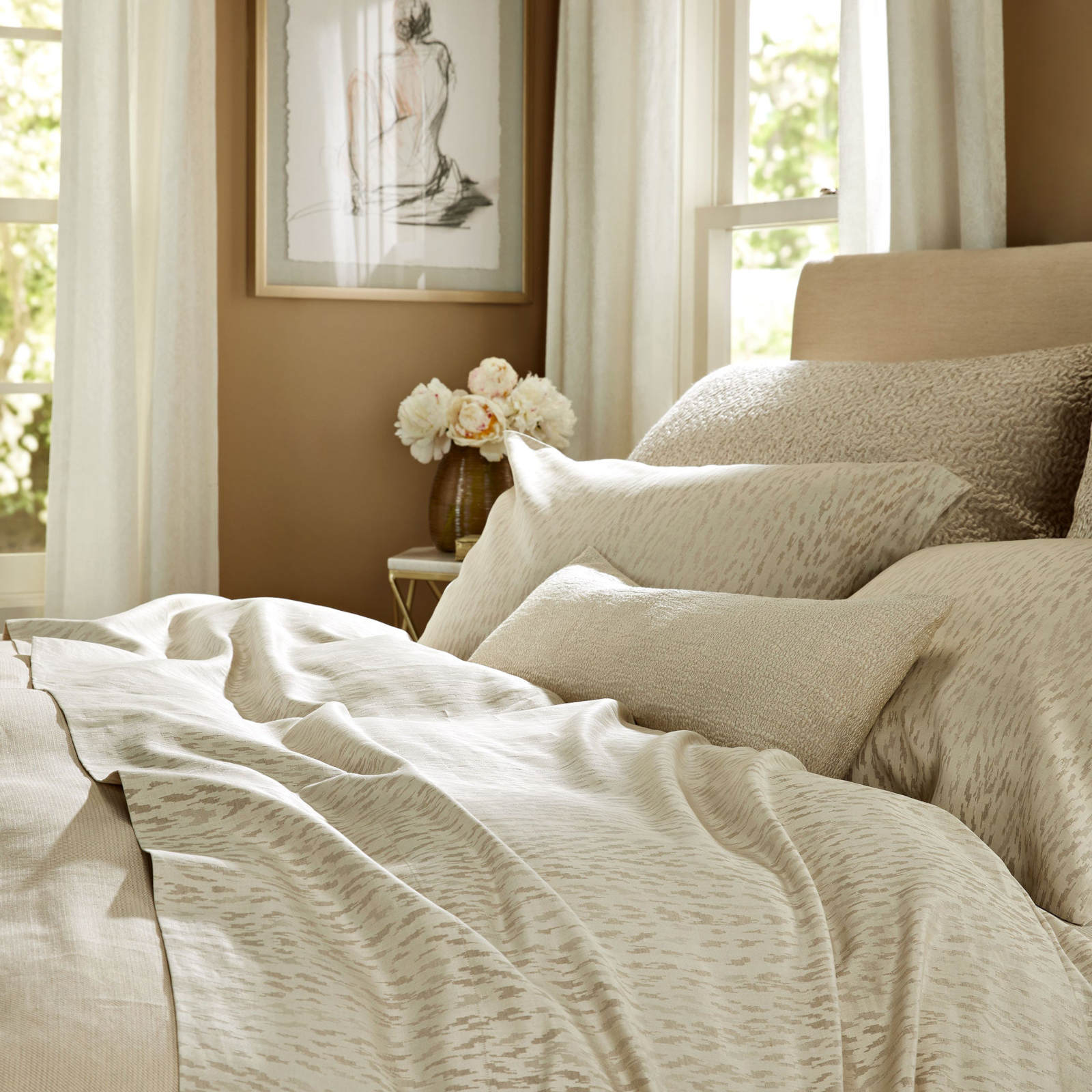 The Purists Milos - Antique Inspired Linen Cotton Bedding