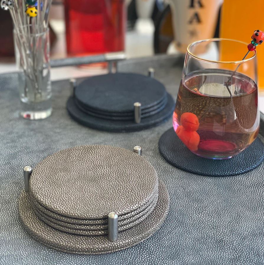 Bodrum Stingray Coasters - Elegance & Protection in One