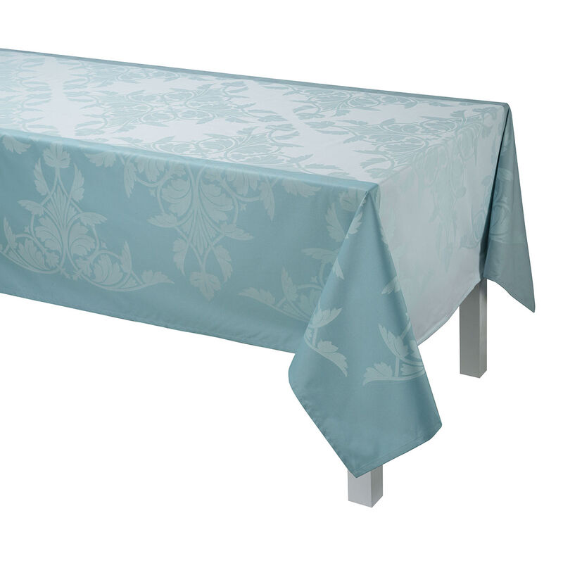 Le Jacquard Francais Syracuse Aqua Table Linens | J Brulee Home