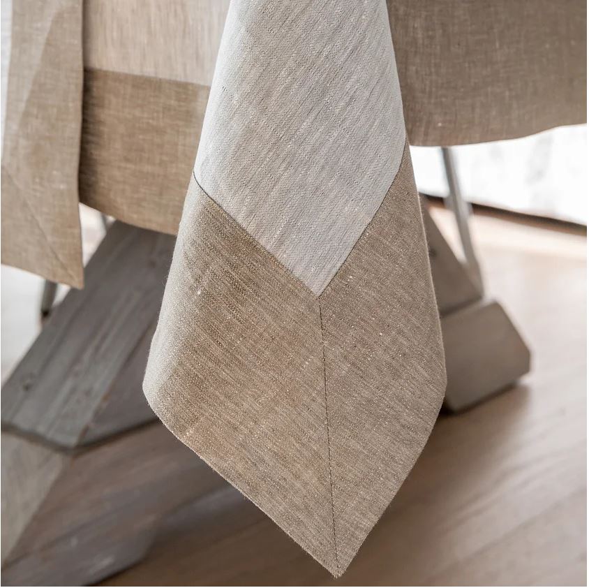 St Geneve Eden Linen Table Linens | J Brulee Home