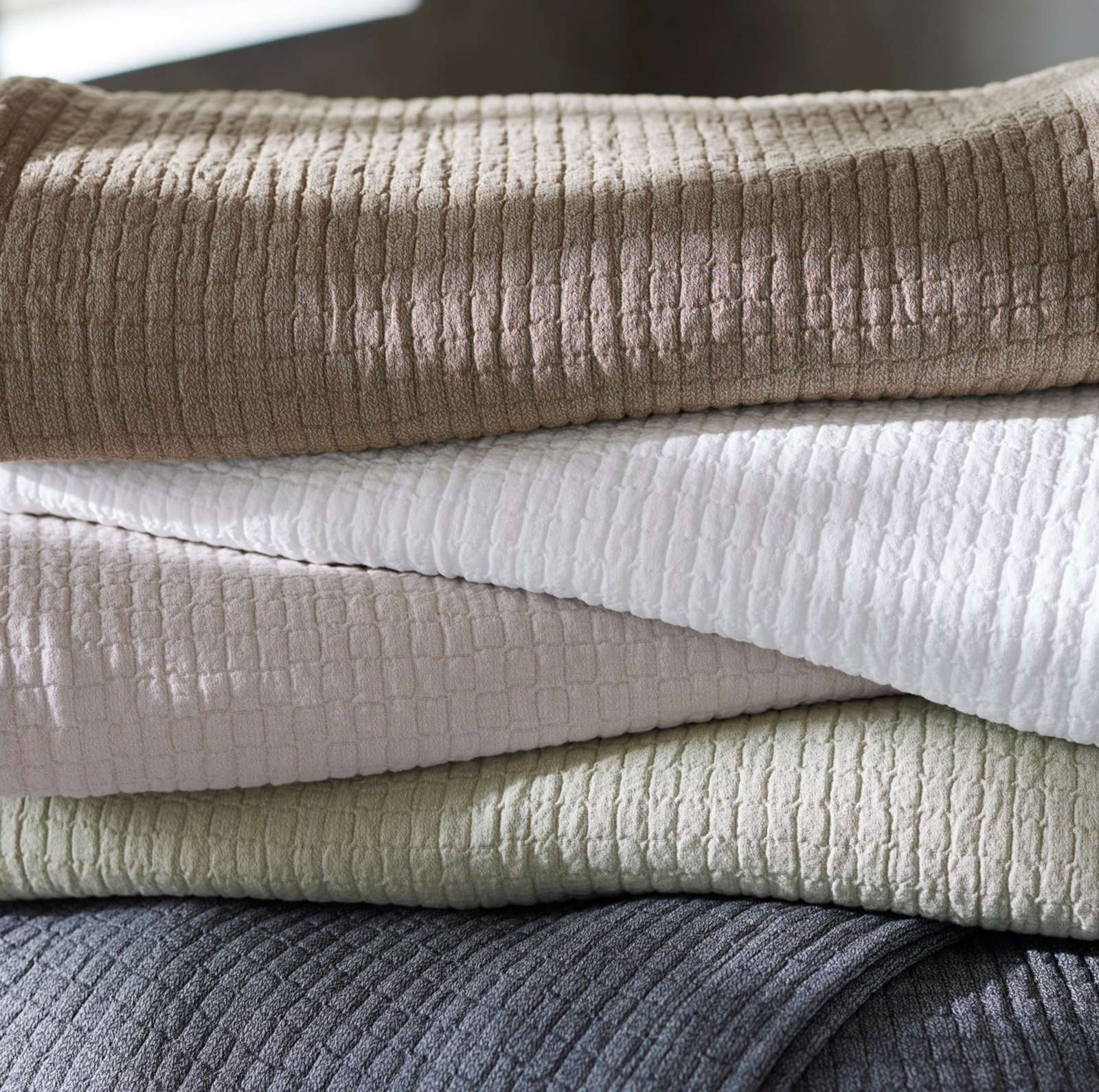 SDH Piani - Textured Egyptian Cotton Bedding Set