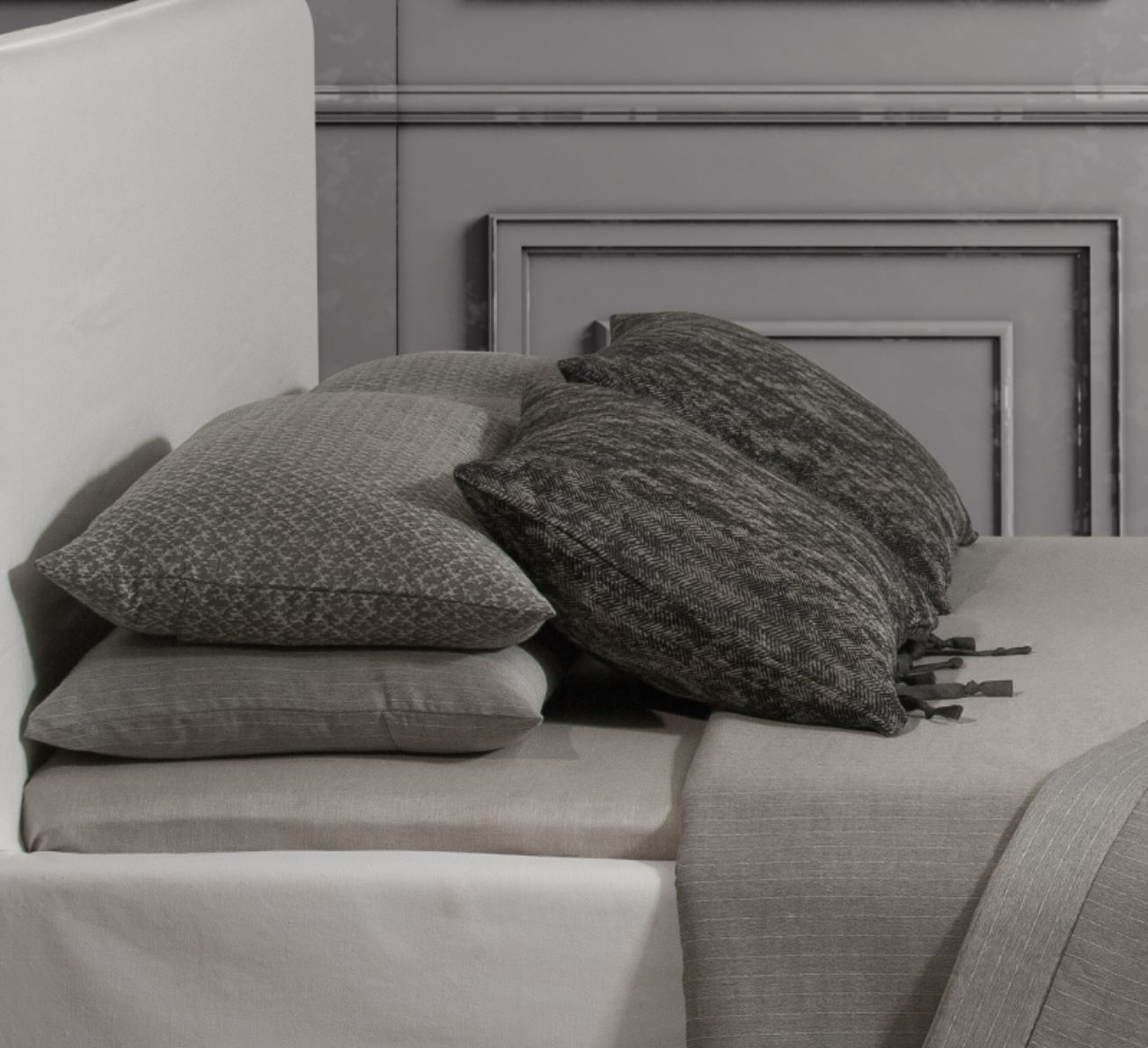 Leitner Tratten Linen Bedding & Table Linens - Leitner at J Brulee