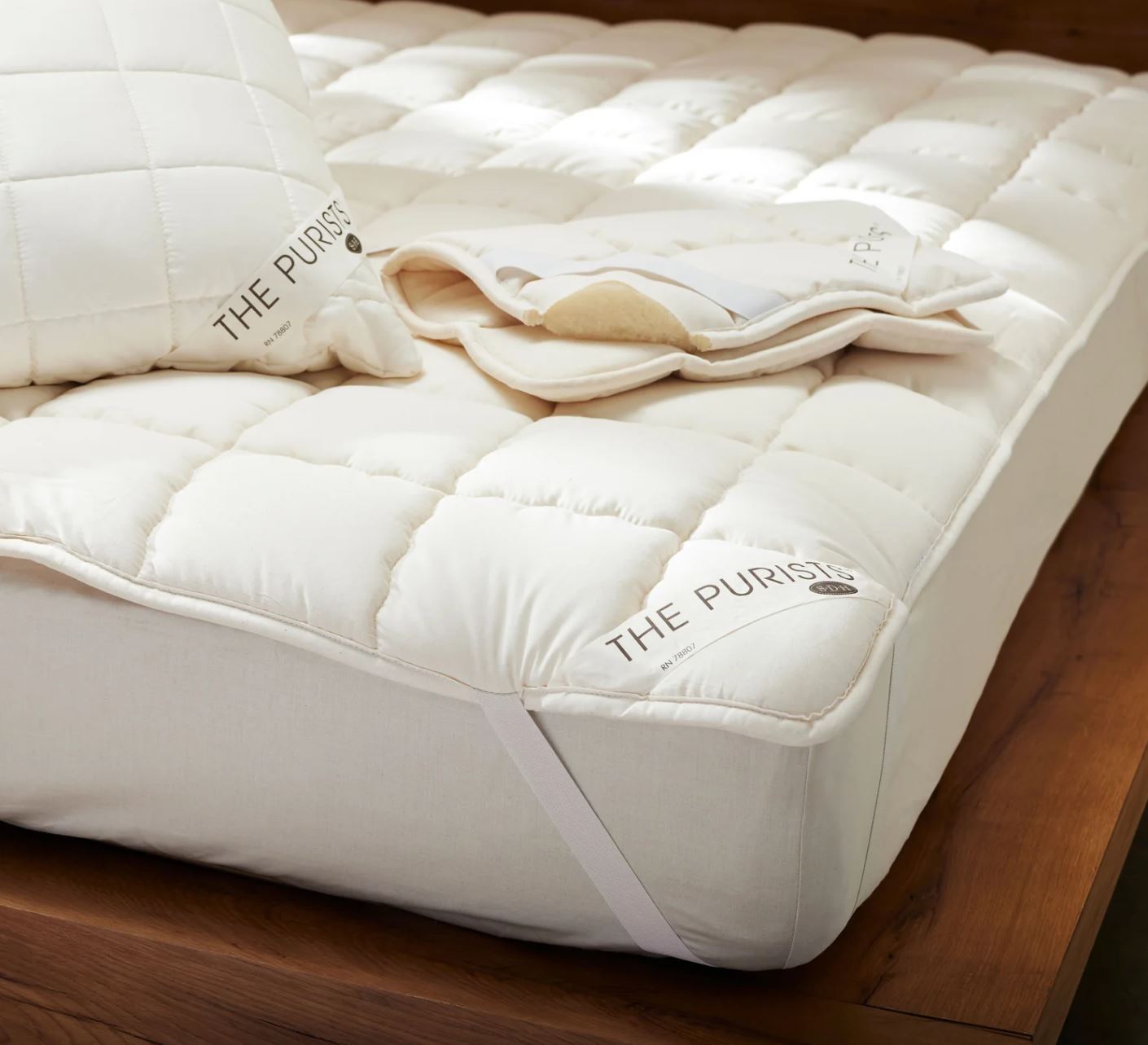 SDH The Purists Wool Fill Mattress Pads