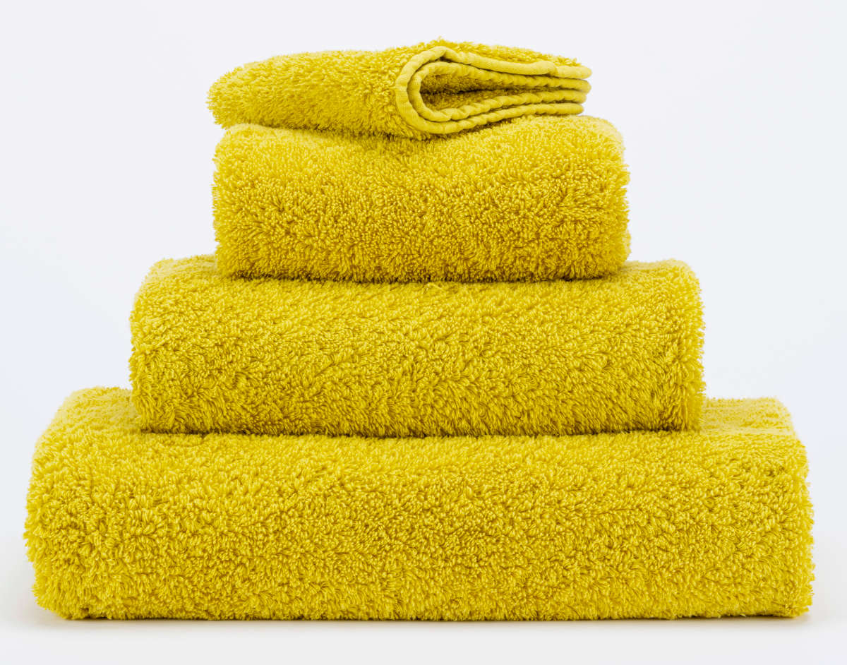 Abyss Super Pile Towels Yuzu Yellow Color 278 | J Brulee Home