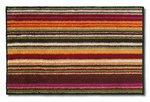 Missoni Home Jazel 170 Turquoise Blue Striped Bath Rug
